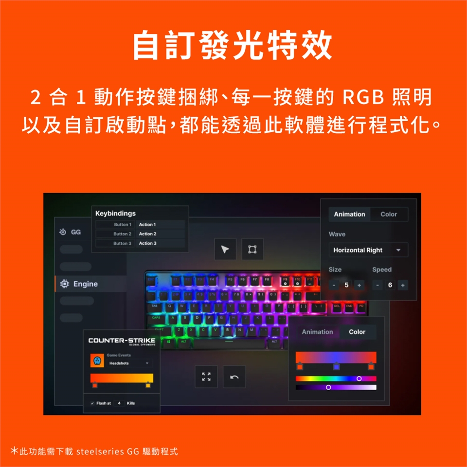 【SteelSeries】Apex Pro TKL WL (2023) US機械鍵盤/無線/磁力軸/英文/80%/2年保固|電競鍵盤|ETMall東森購物網