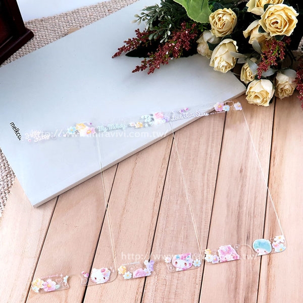 【Sanrio三麗鷗】iPhone 8 (4.7吋) 繁花系列 9H強化玻璃彩繪保護貼|其他型號|ETMall東森購物網