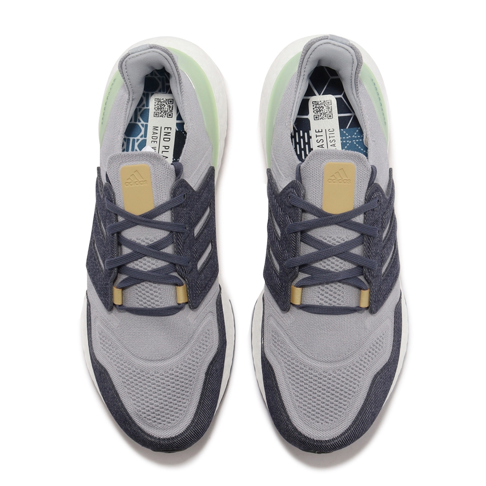 adidas 慢跑鞋 Ultraboost 22 男鞋 灰 單寧 牛仔 緩震 路跑 襪套式 運動鞋 愛迪達 GX9158|慢跑鞋|ETMall ...