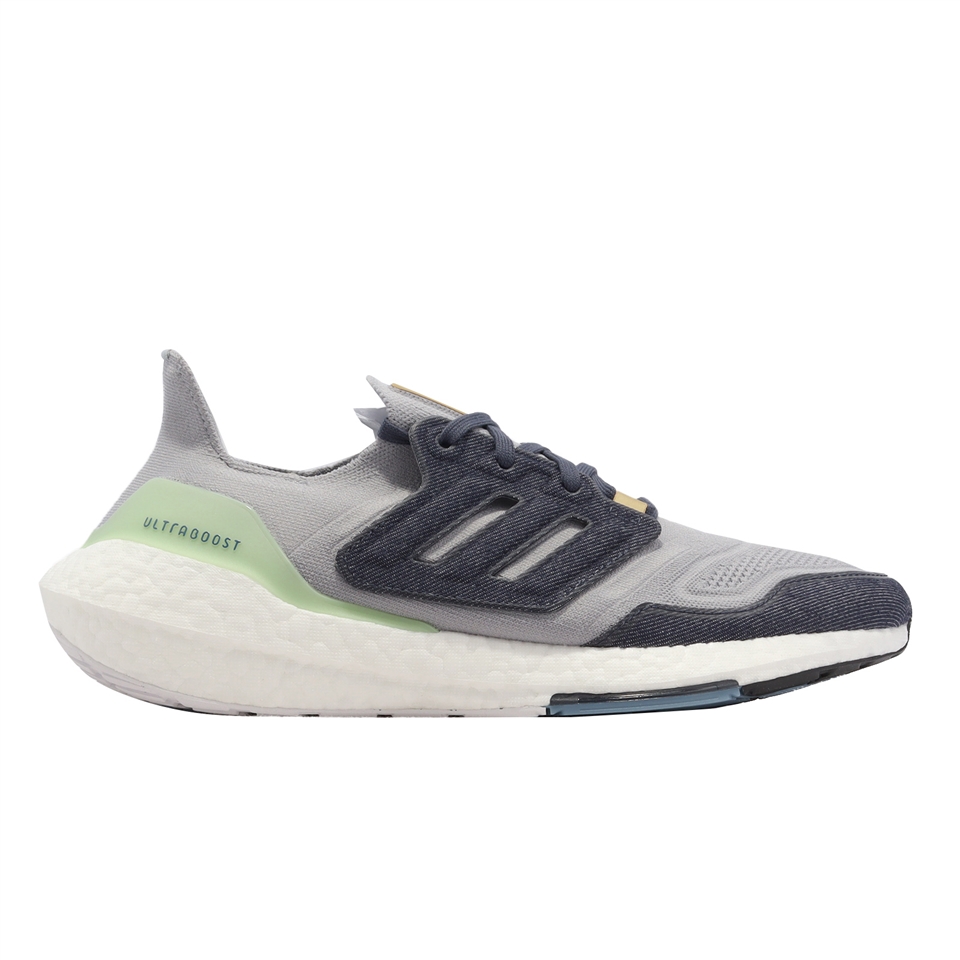 adidas 慢跑鞋 Ultraboost 22 男鞋 灰 單寧 牛仔 緩震 路跑 襪套式 運動鞋 愛迪達 GX9158|慢跑鞋|ETMall ...