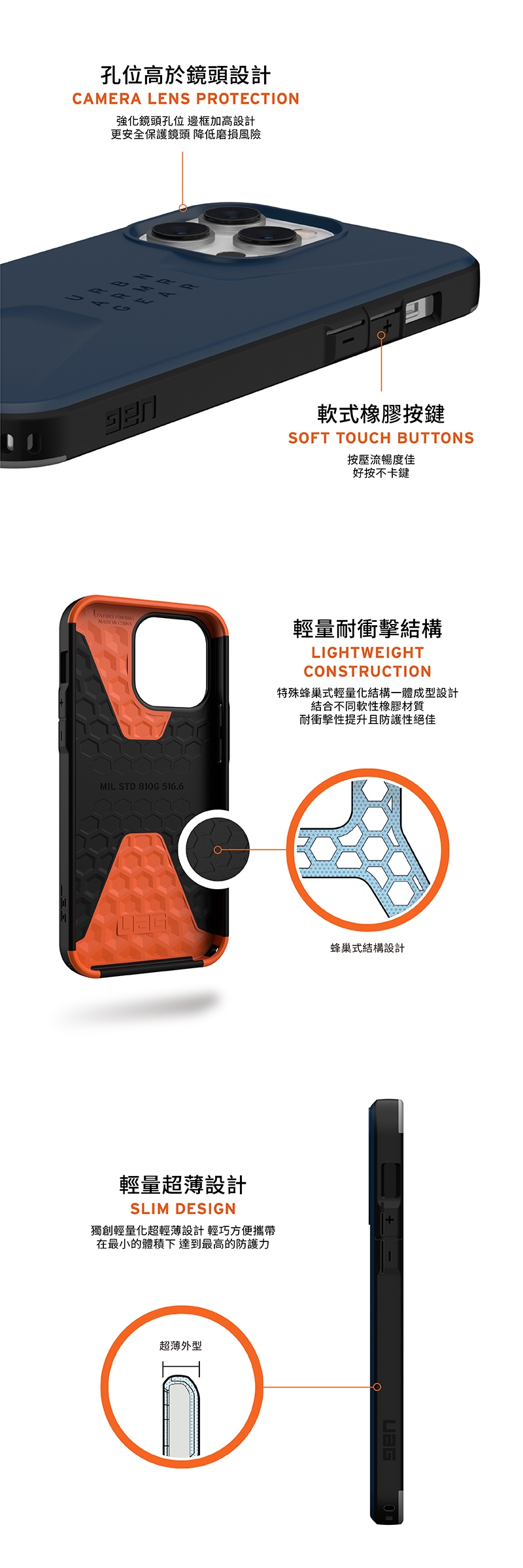 UAG iPhone 14 Pro Max 耐衝擊簡約保護殼-黑|iPhone 14 Pro Max|ETMall東森購物網