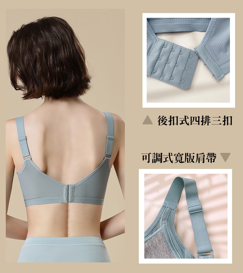 【RIESURE】石墨烯極透氣包覆C/D罩杯內衣/3件組|無鋼圈/軟鋼圈|ETMall東森購物網