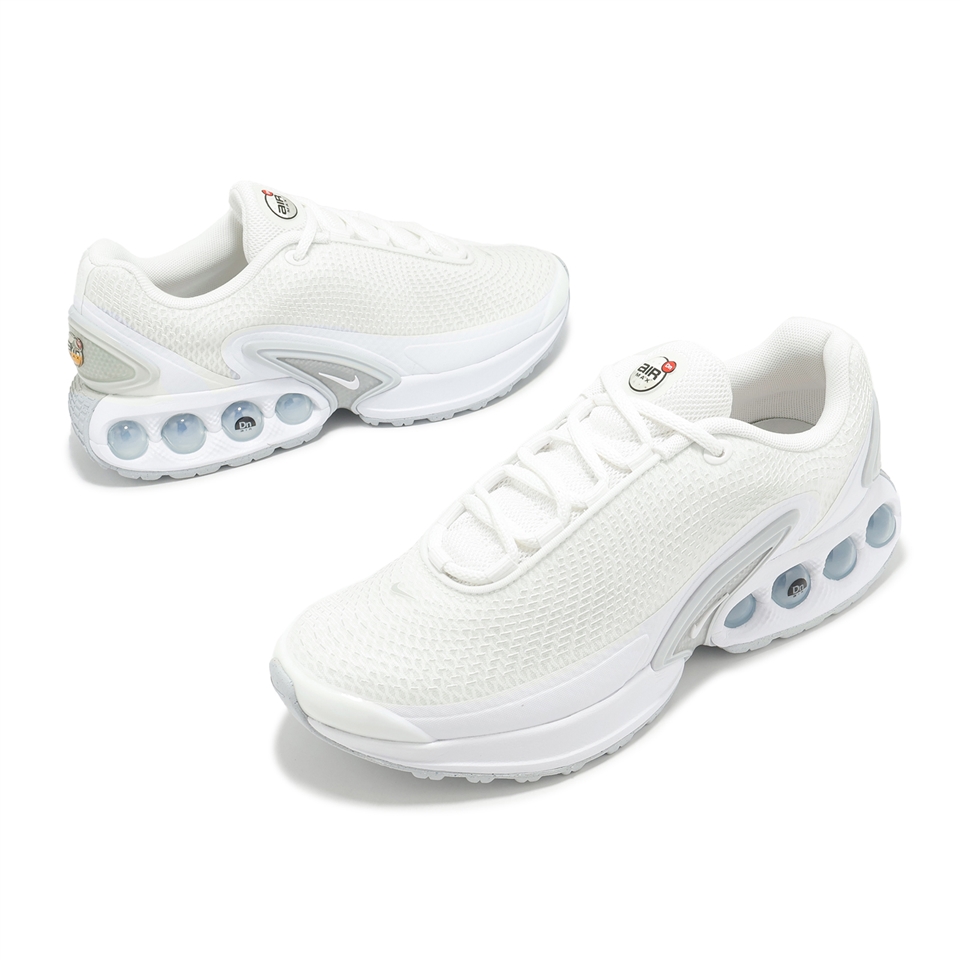 Nike 休閒鞋 Wmns Air Max Dn 女鞋 白 銀 氣墊 緩震 運動鞋 FJ3145-102|金秋購物節，全站最高39%回饋，消費 ...