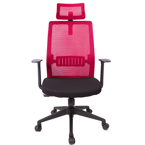 GXG 高背半網 電腦椅 (摺疊滑面扶手) TW-8160 EA1J|布面有扶手|ETMall東森購物網