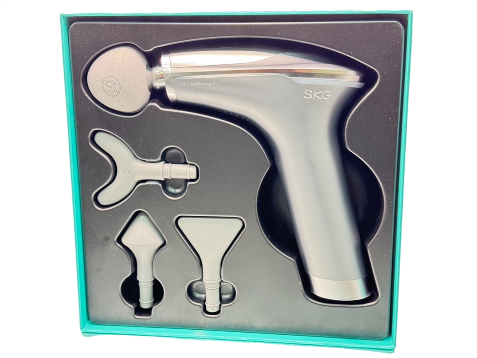 SKG X7 加熱按摩槍 筋膜按摩槍(福利品)|筋膜槍|ETMall東森購物網