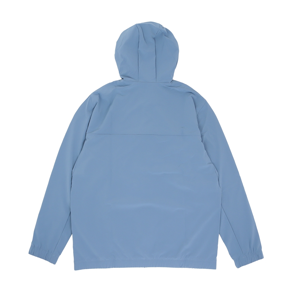 New Balance 外套 Woven 男款 藍 速乾 全拉鍊 抽繩 連帽外套 運動外套 夾克 NB MJ41018HEB|外套|ETMall東森購物網