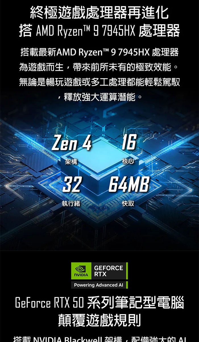 (規格升級)MSI微星Crosshair A16 HX D7WFKG-045TW 16吋電競筆電 R9 7945HX/24G/512G/RTX5060|16吋|ETMall東森購物網