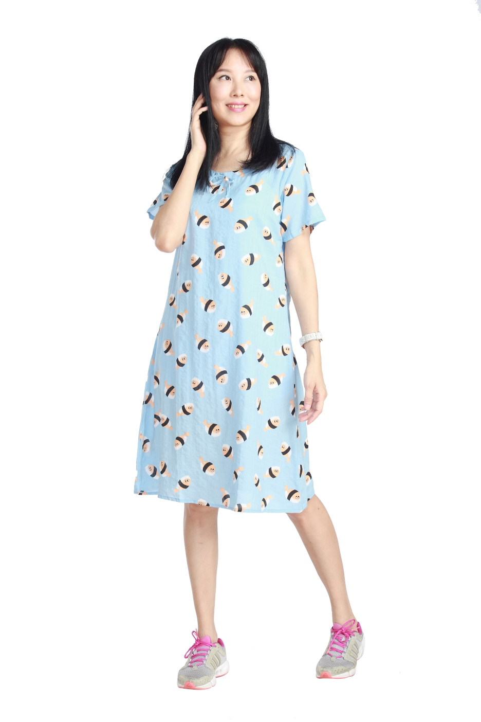 蘭陵(3入)田園陽光長版洋裝K03-89-ECTV|短袖洋裝|ETMall東森購物網