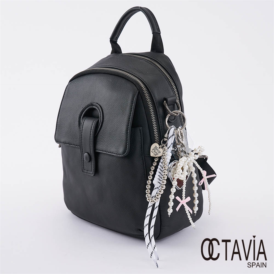 OCTAVIA 8 - 小公主 珍珠蝴蝶愛心鏡愛心銀串幸運繩手機包包吊飾- 公主白|吊飾/鑰匙圈/串珠|ETMall東森購物網