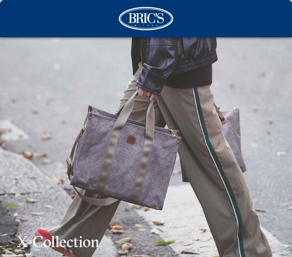 義大利 BRICS M尺寸 手提/肩背/側背 歌劇院托特包 (深藍/橄欖綠/黑色/混羊毛堅果/波爾多酒紅)|肩背包|ETMall東森購物網