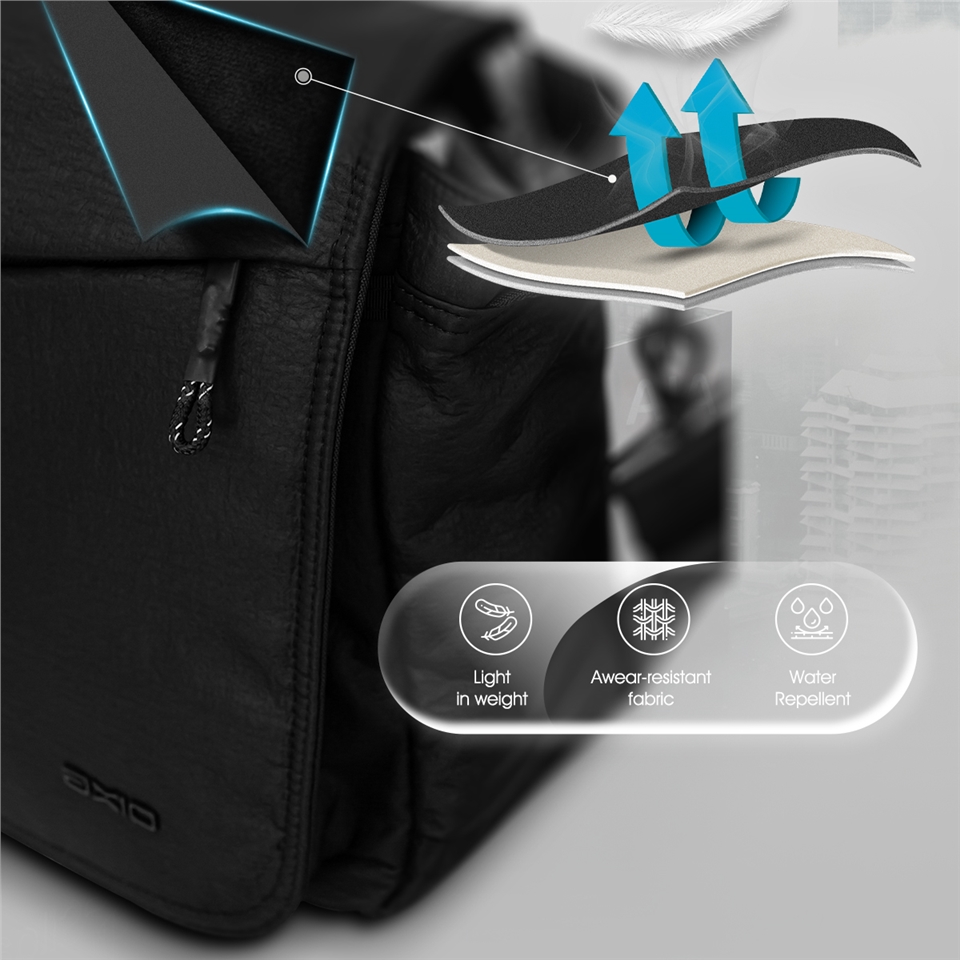 AXIO Infinitas Messenger Bag 頂級空氣感11吋平板郵差包(AIF-80)|側背包|ETMall東森購物網