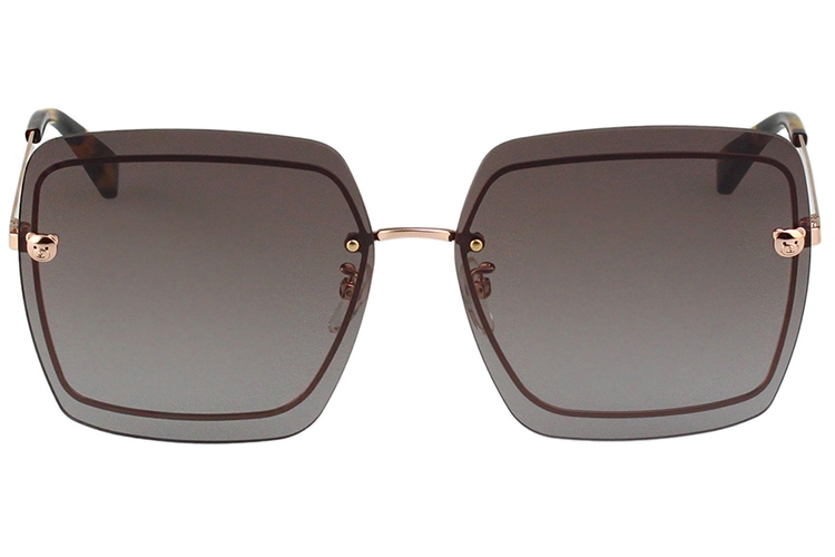 MOSCHINO 方形 小熊 太陽眼鏡(灰黑色)MOS085GS|MOSCHINO|ETMall東森購物網