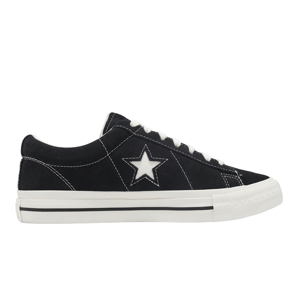 Converse 休閒鞋 One Star 95 男鞋 女鞋 黑 白 麂皮 復古 低筒 經典 A14711C|休閒運動鞋|ETMall東森購物網