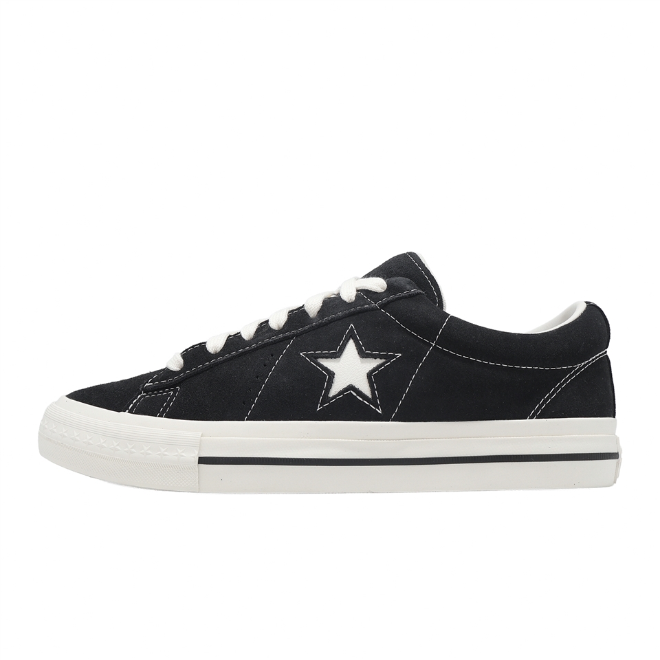 Converse 休閒鞋 One Star 95 男鞋 女鞋 黑 白 麂皮 復古 低筒 經典 A14711C|休閒運動鞋|ETMall東森購物網