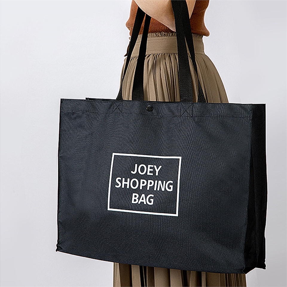 E.City_牛津布超級大容量購物收納包|肩背包|ETMall東森購物網