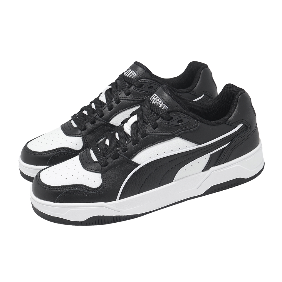 Puma 休閒鞋 RBD Break Low 男鞋 女鞋 黑 白 復古 低筒 皮革 402586-05|休閒運動鞋|ETMall東森購物網
