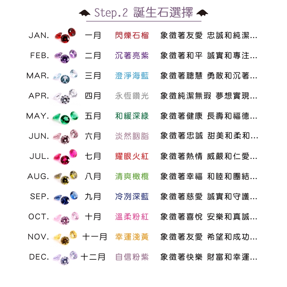 【客製品】STORY故事銀飾-Kuromi & MyMelody邱比特系列-酷洛米小翅膀誕生石純銀耳環|925純銀耳環|ETMall東森購物網