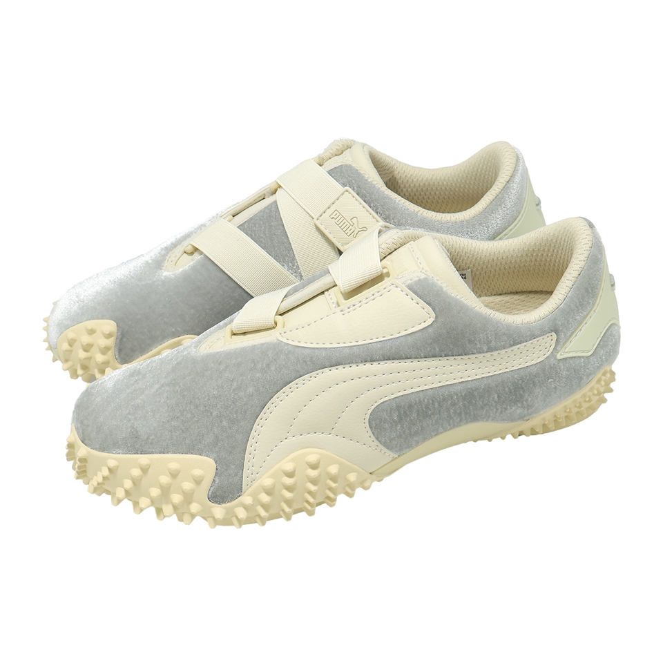 Puma 武術休閒鞋 Mostro Velvet Dream Wns 女鞋 灰 米白 絨布 魔鬼氈 402578-02|休閒運動鞋|ETMall東森購物網