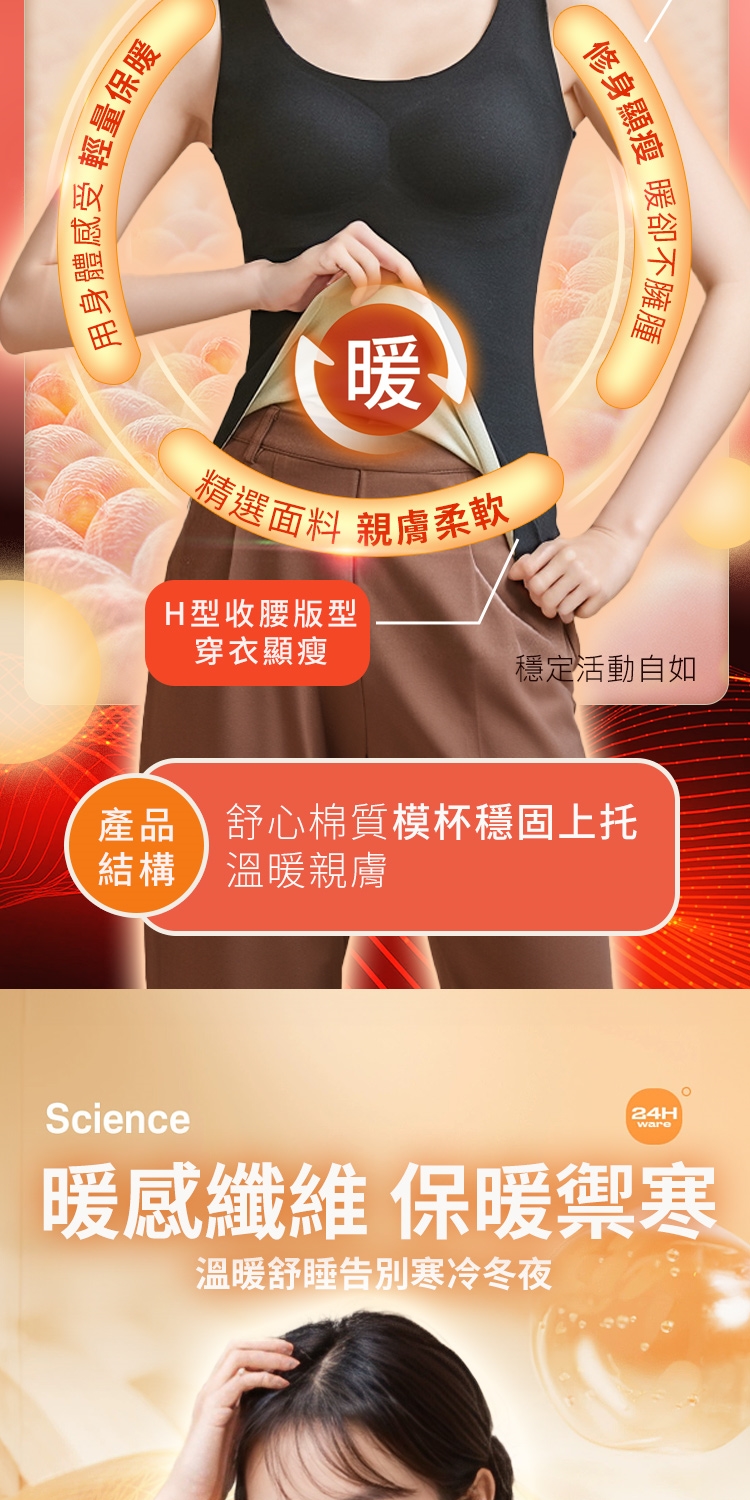 【enac 依奈川】3件組 ☆ 背心式空氣杯保暖Bra內衣/無鋼圈內衣/保暖衣/BRA T/保暖內衣(隨機/※) |無鋼圈/軟鋼圈|ETMall東森購物網