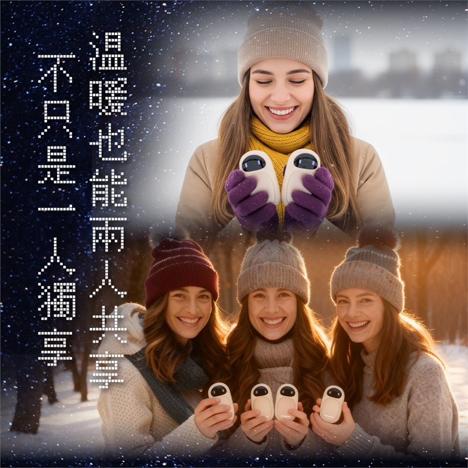 imami 二合一雙享磁吸暖手寶(蜜戀奶茶/心潮晴藍)|隨身暖蛋|ETMall東森購物網