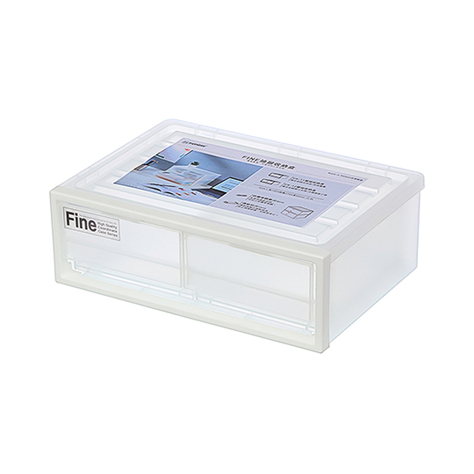 KEYWAY_聯府 雙抽桌上型小物收納盒/置物盒-1入|文件收納|ETMall東森購物網