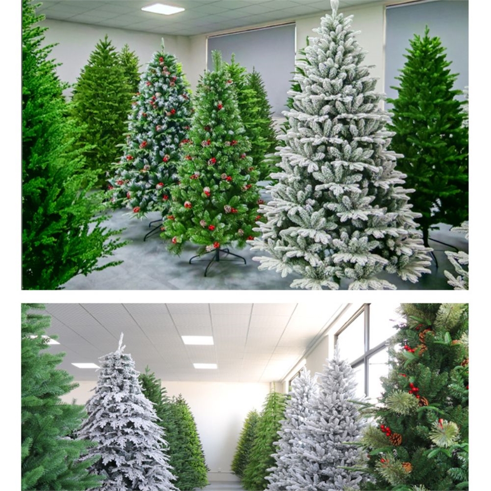 【LEZUN 樂尊】PE聖誕樹室內裝飾仿真樹不帶燈1.8m|聖誕樹|ETMall東森購物網