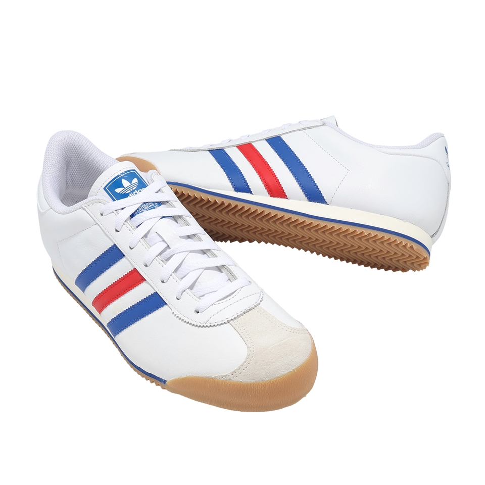 adidas 休閒鞋 K 74 男鞋 女鞋 白 藍 紅 復古 皮革 膠底 愛迪達 IF9509|休閒運動鞋|ETMall東森購物網