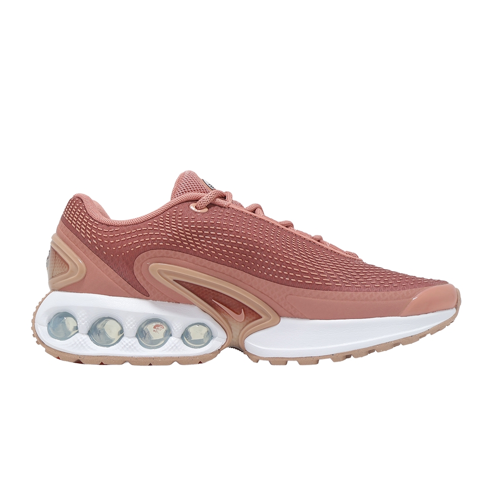Nike 休閒鞋 Wmns Air Max DN 女鞋 紅 白 氣墊 緩震 運動鞋 FJ3145-600|休閒運動鞋|ETMall東森購物網