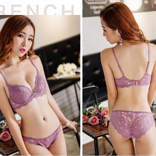 偽娘變裝美背深V誘惑透氣蕾絲|胸罩套裝|ETMall東森購物網