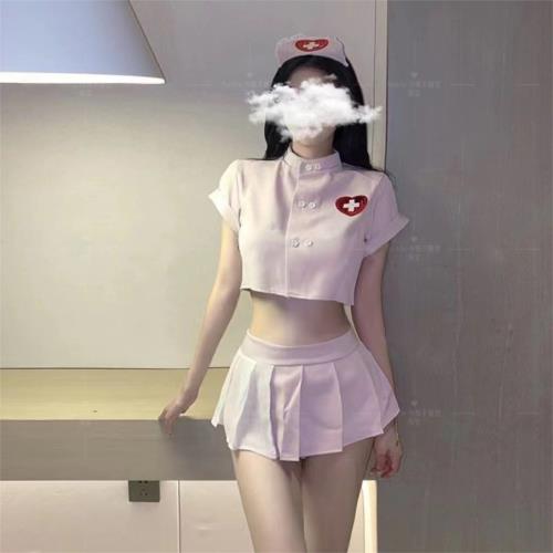 今晚不睡覺制服誘感護士cos服床上性感睡衣內衣女JK裙火辣甜妹|睡裙|ETMall東森購物網