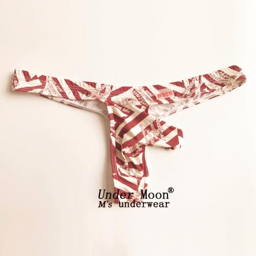 低腰花色分離式超薄冰絲jj套象鼻|男丁字褲|ETMall東森購物網