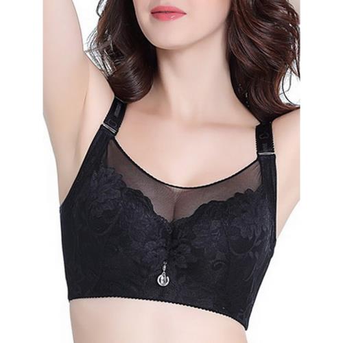 CDE加大碼200斤胖mm防走光文胸|內衣|ETMall東森購物網