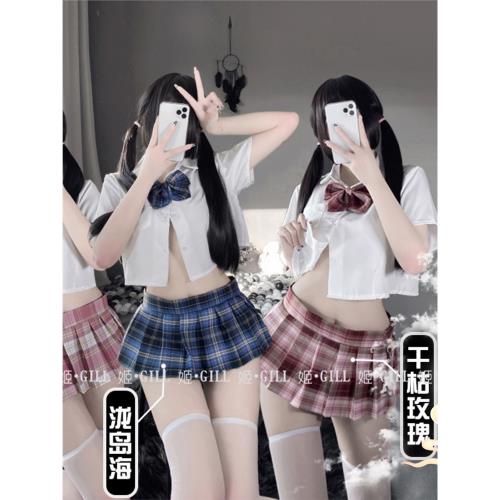 jk Gill今夜夏季短裙白絲制服|睡裙|ETMall東森購物網