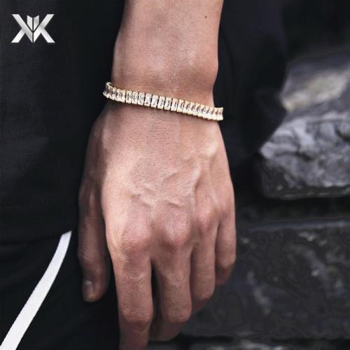 18K歐美滿鉆網球INS嘻哈珠寶鋯石|手鍊|ETMall東森購物網