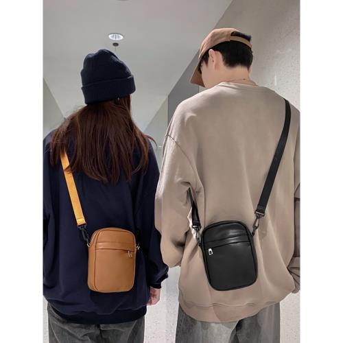 日系復古迷你pu小眾斜挎包|男士包袋|ETMall東森購物網