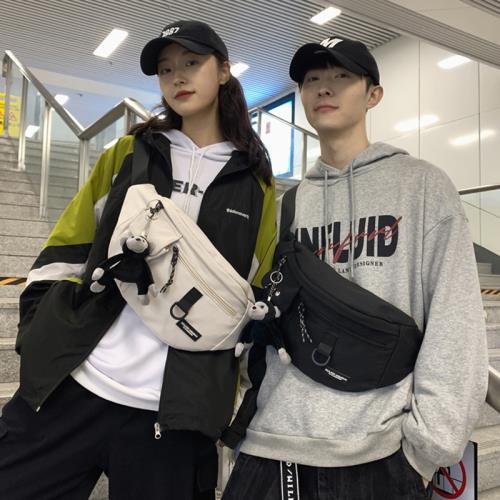 大容量潮牌日系ins帆布斜挎包|男士包袋|ETMall東森購物網