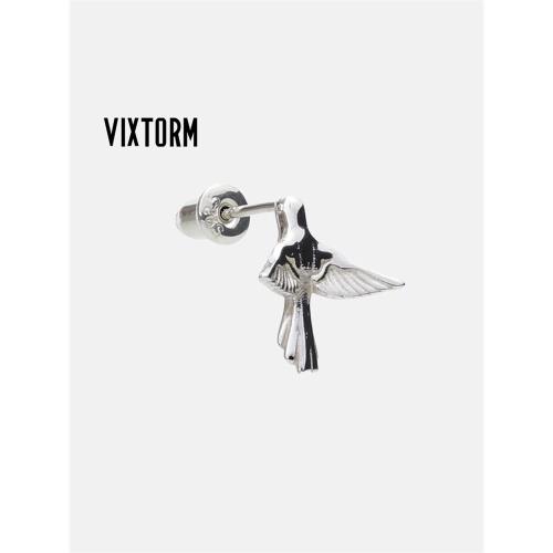 Hummingbird / 蜂鳥 VIXTORM原創設計 S925純銀小巧可愛耳釘|耳環|ETMall東森購物網