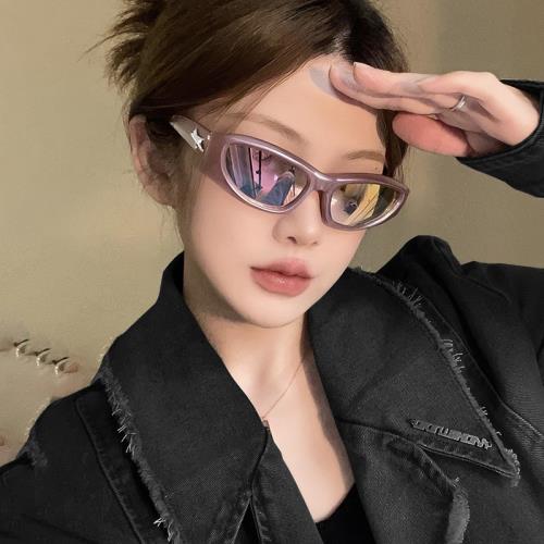 gm賽博朋克未來感墨鏡女歐美復古Y2K辣妹偏光防曬近視太陽眼鏡男|墨鏡|ETMall東森購物網