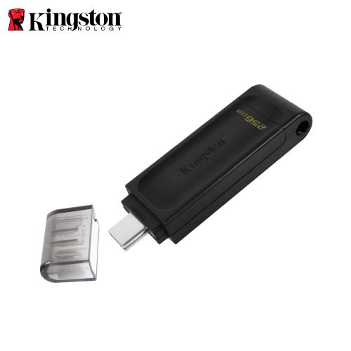【現貨免運】金士頓 Kingston 256GB DataTraveler 70 USB-C 隨身碟 DT70 Type-C|隨身碟|ETMall東森購物網