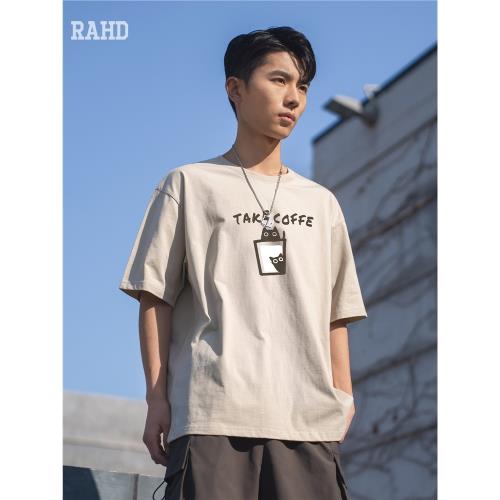 Radiohead短袖t恤男純棉寬松體恤圓領印花設計潮牌上衣23夏季新款|T恤|ETMall東森購物網