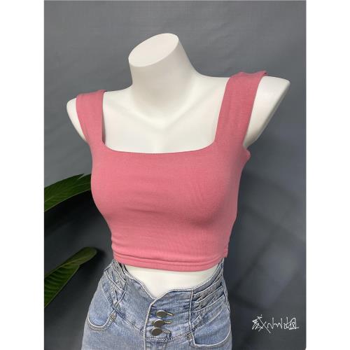 bi備雙層平口方領復古搭配上衣|背心吊帶|ETMall東森購物網