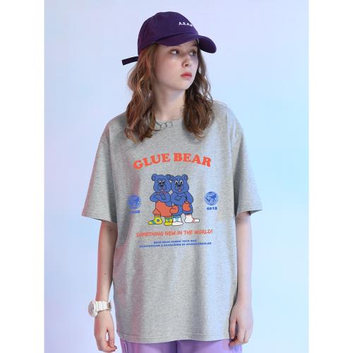 超火復古ins韓版新款上衣短袖t恤|T恤|ETMall東森購物網