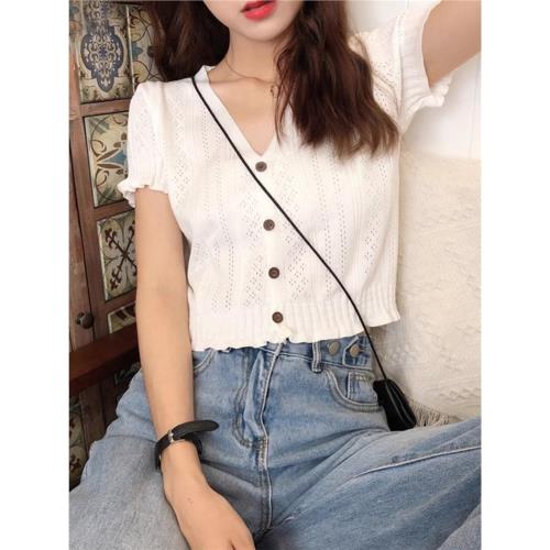 bm設計感v領薄款別致獨特短袖t恤|T恤|ETMall東森購物網