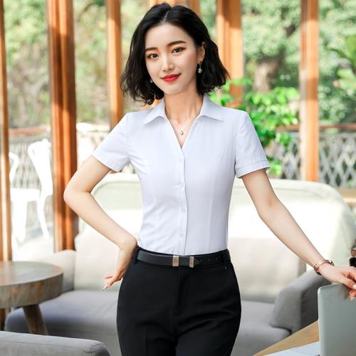 夏天時尚職業裝職業套裝女ol套裙短袖氣質面試正裝教師前臺工作服|職業女裙套裝|ETMall東森購物網