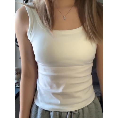 大u領修身無袖t恤疊穿吊帶背心|背心吊帶|ETMall東森購物網