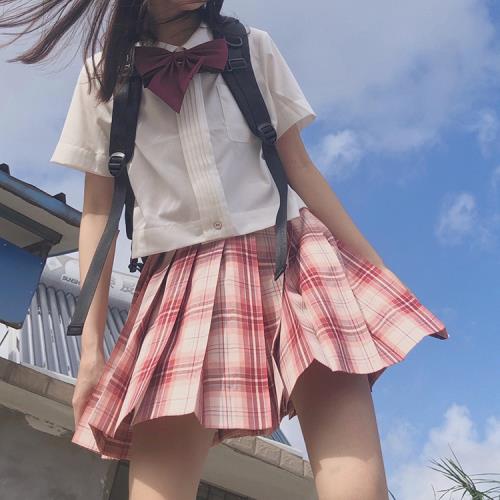 梗豆物語原創西柚格子少女JK制服|特殊服飾|ETMall東森購物網