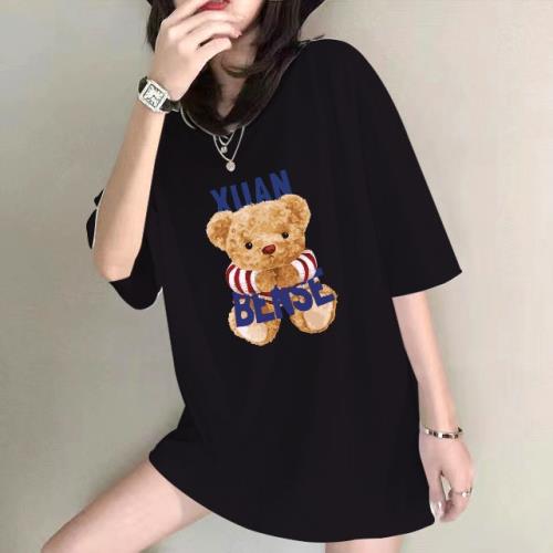 寬松大碼五分袖春夏季ins T恤|T恤|ETMall東森購物網