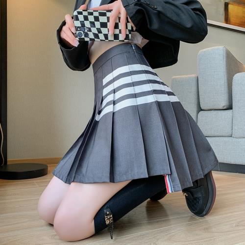 Sexy high-waisted irregular A-line skirt性感高腰不規則短裙女|半身裙|ETMall東森購物網