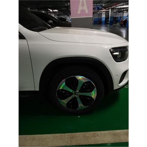 用于奔馳GLB200 180電鍍輪轂貼紙碳纖維改裝飾車貼劃痕修復膜改色|汽車裝飾貼/反光貼|ETMall東森購物網