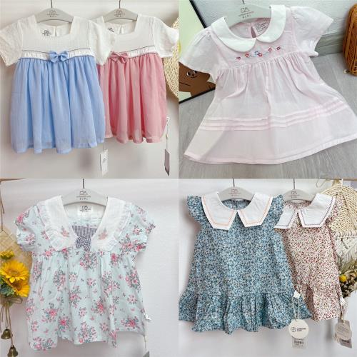 旺貝特英貝蒂兒百貝佳女小童夏季連衣裙公主裙碎花小裙子80～110|洋裝|ETMall東森購物網